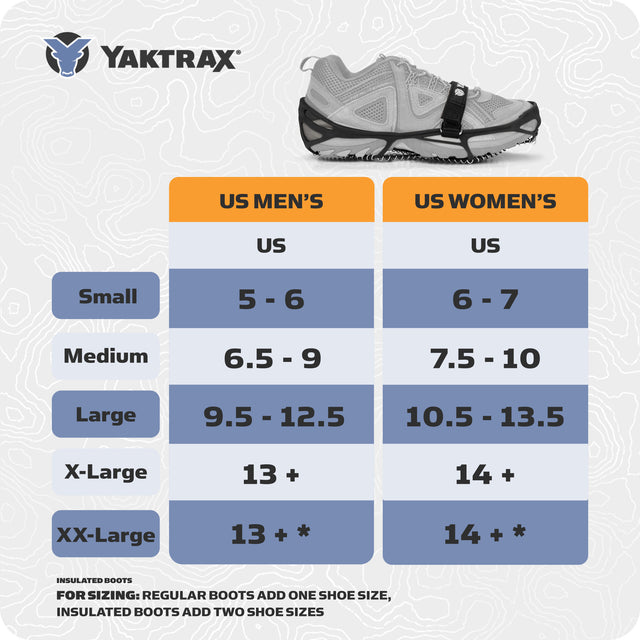 YakTrax Pro Traction Device – Yaktrax US