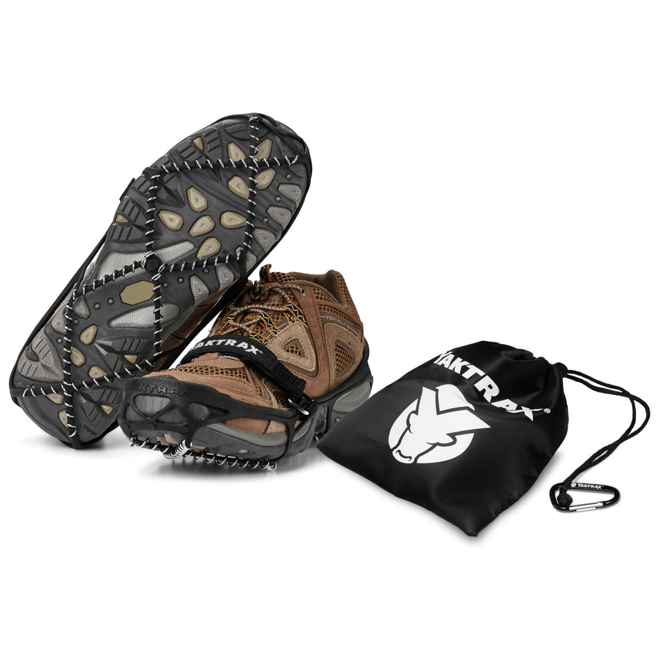 Yaktrax Pro Plus Traction Cleats for Ice and Snow – 360° Steel Coil ...